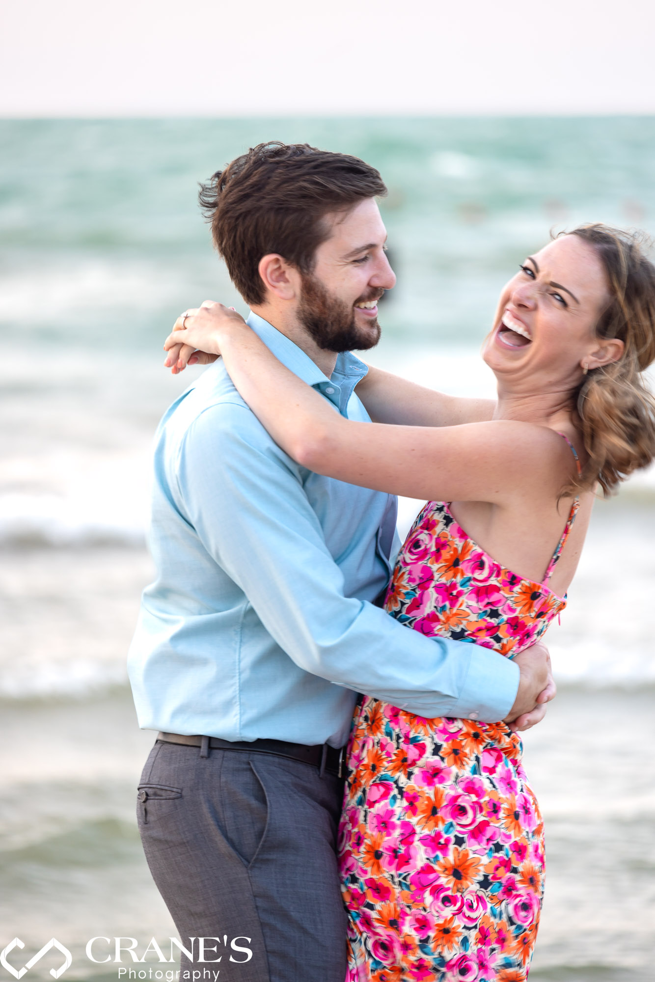 Engagement Session at The Lilly Pool | North Ave Beach at Sunset