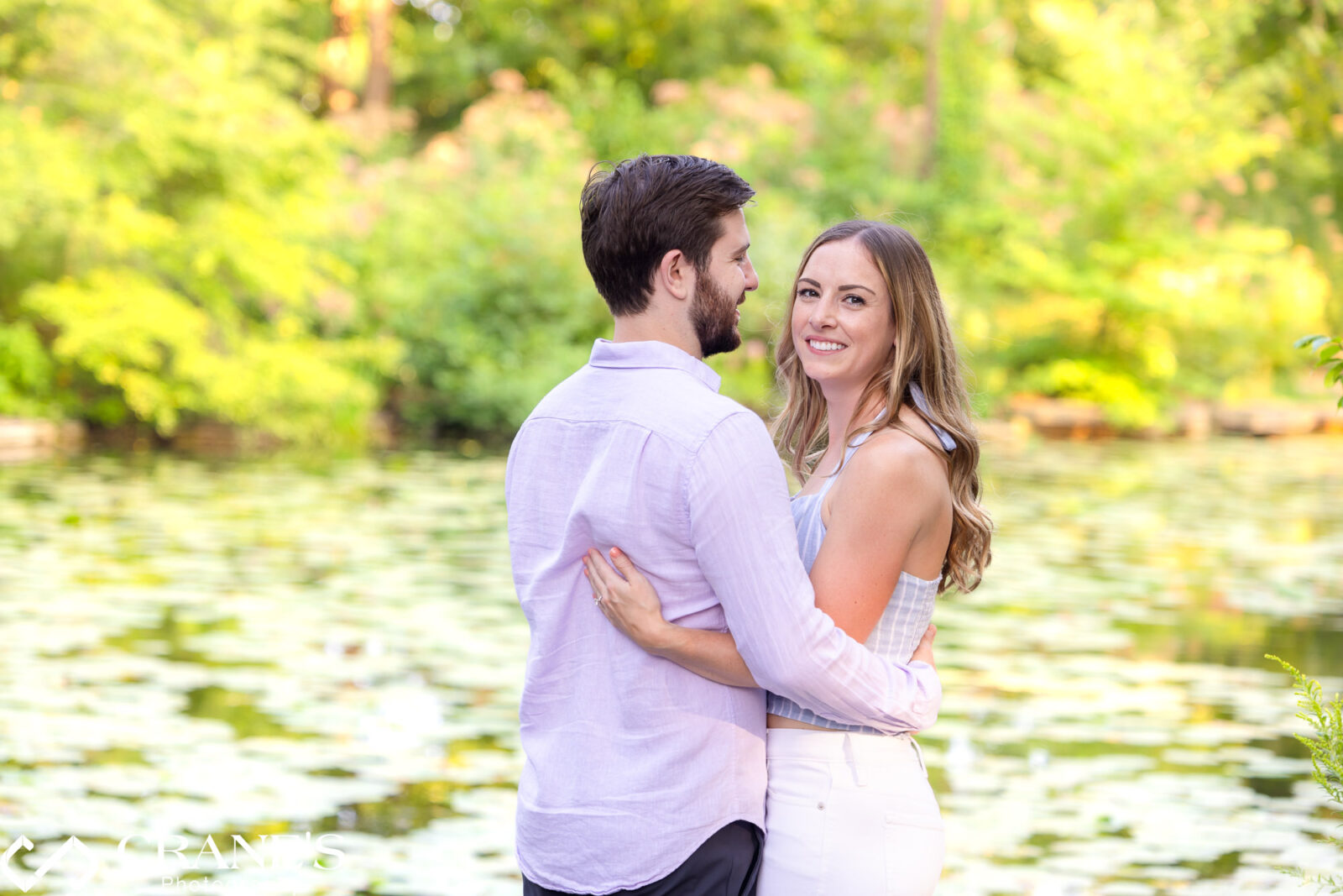 Engagement Session at The Lilly Pool | North Ave Beach at Sunset