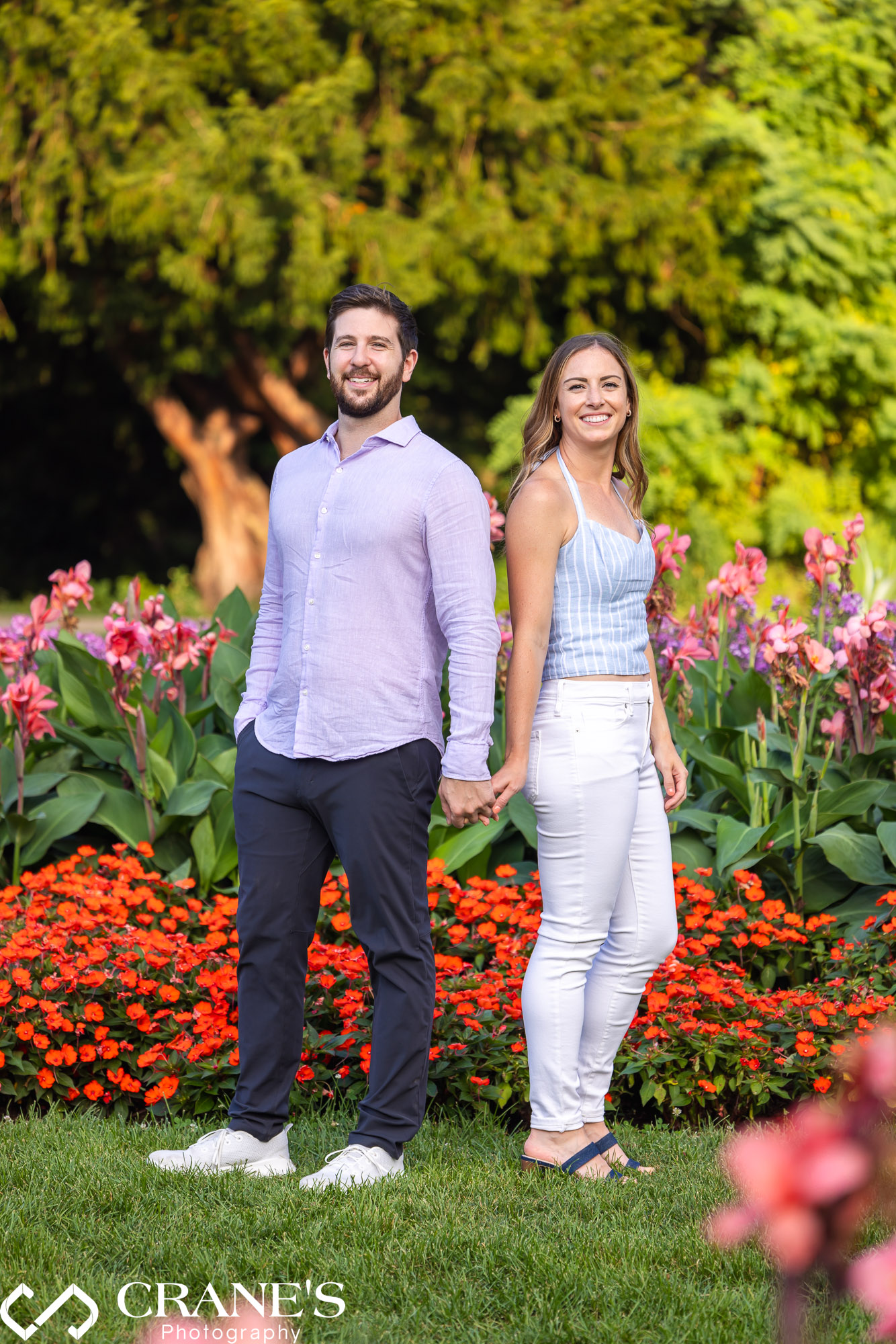 Engagement Session at The Lilly Pool | North Ave Beach at Sunset