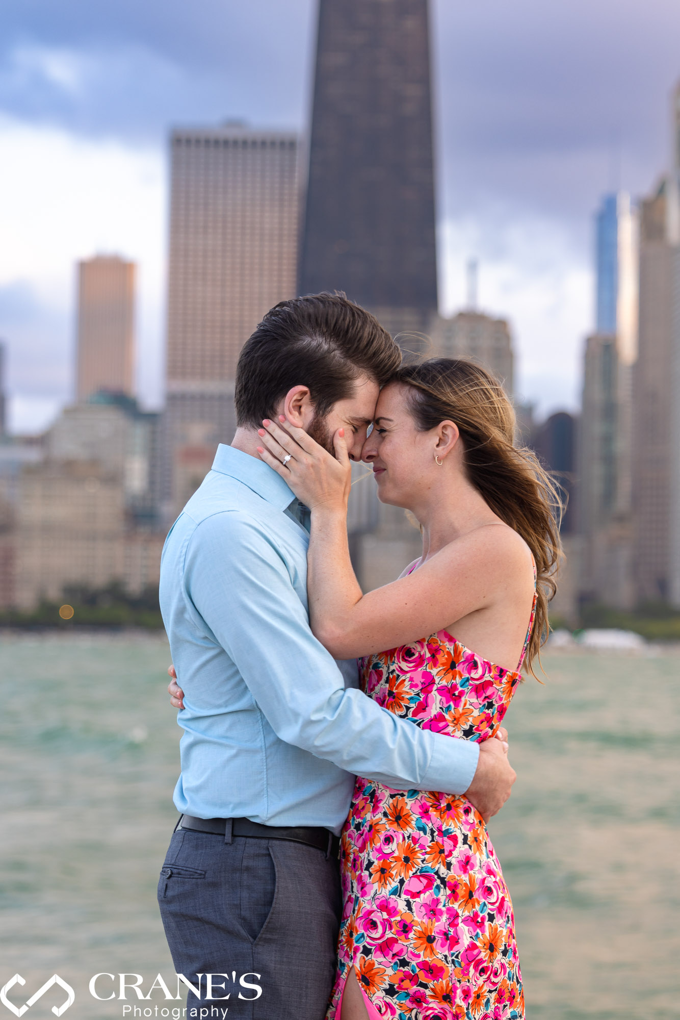 Engagement Session at The Lilly Pool | North Ave Beach at Sunset